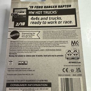 Mattel | Other | Hot Wheels Hks 29 Ford Ranger Raptor Hw Hot Trucks 210 ...